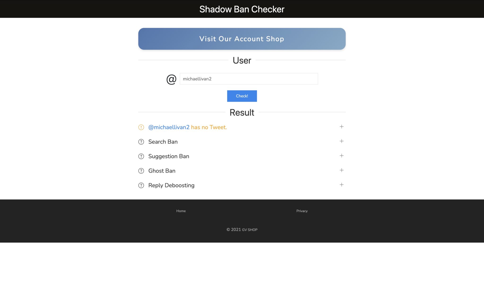 【2025年はこれ1つ】X(Twitter)シャドウバンチェックサイト5つを徹底比較 | twitterサービス専門店